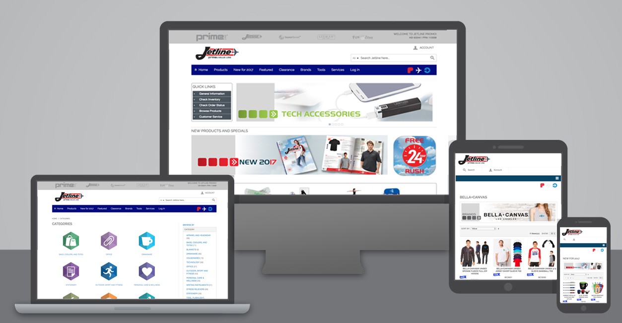 Prime Line Launches Redesigned Jetline Website - Print & Promo Marketing