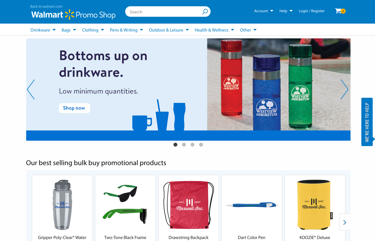 Walmart Officially Enters Promo Space With Walmart Promo Shop - Print ...